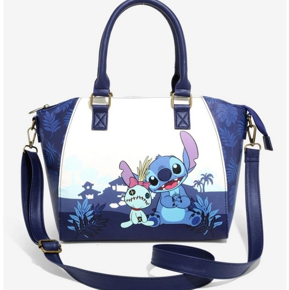 Loungefly | Bags | Loungefly Disney Lilo Stitch Satchel Handbag Purse ...
